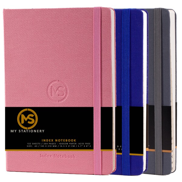 A Z Index Notebook - Etsy UK