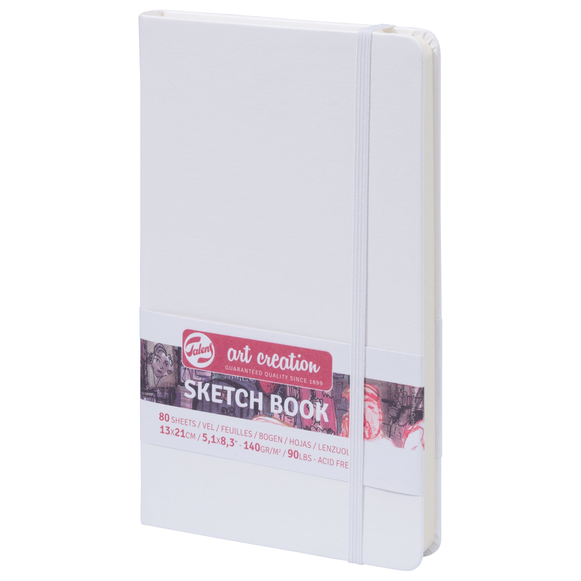 Sketchbook Art Creation 80 Sheets 140gsm Ivory Pages 13 X 21 CM ...