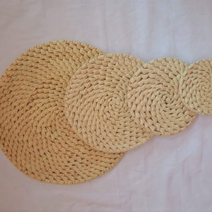 High Quality Palmyra Table Mats Coasters Heat Resistant Table - Etsy