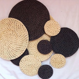 High Quality Palmyra Table Mats Coasters Heat Resistant Table - Etsy