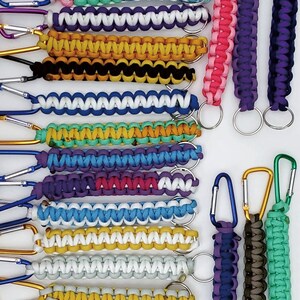 Random Para-cord Keychains - Etsy