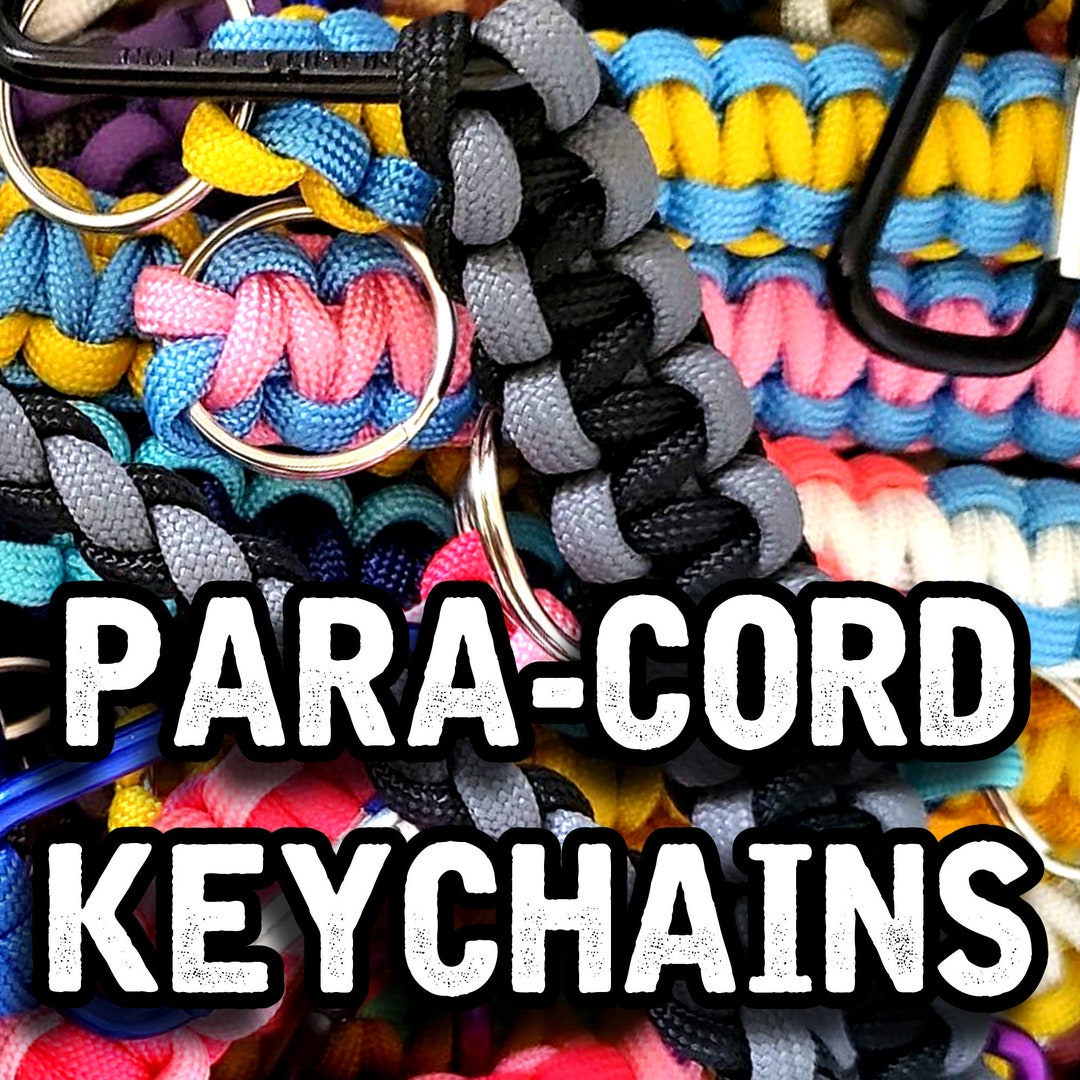 Random Para-cord Keychains - Etsy