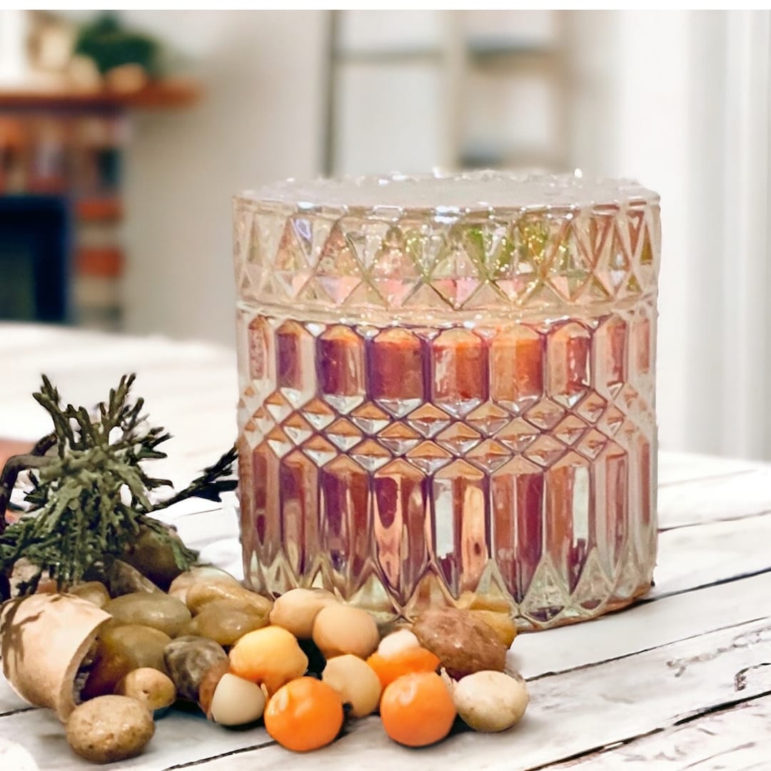 Lil’ Bit of Posh - Cut Glass Candle: Highly Scented Premium Fragrances ...