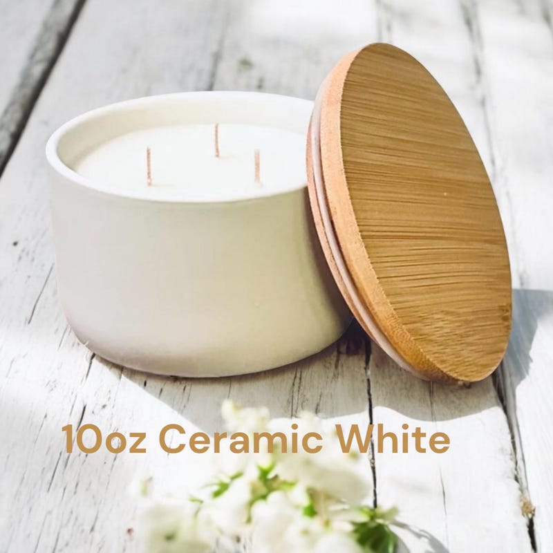 Ceramic Candle - Etsy