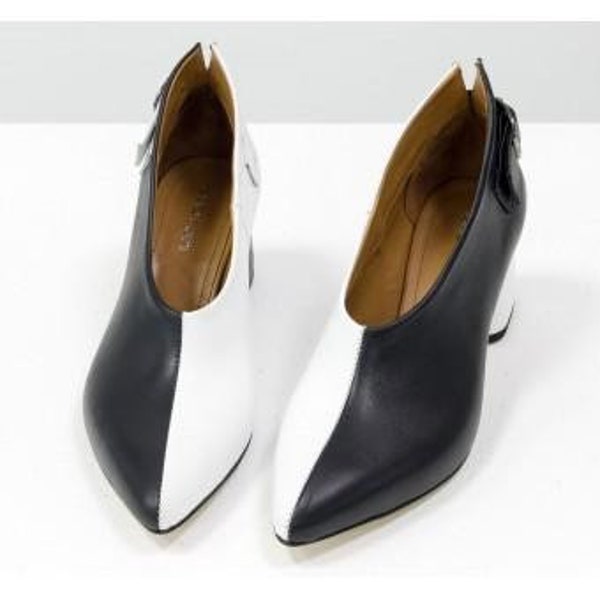 Two Tone Heels - Etsy