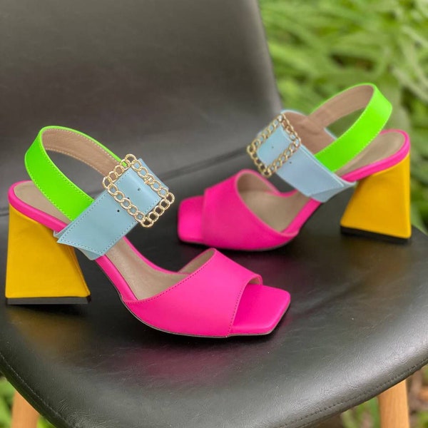 Bright Colored Shoes - Etsy