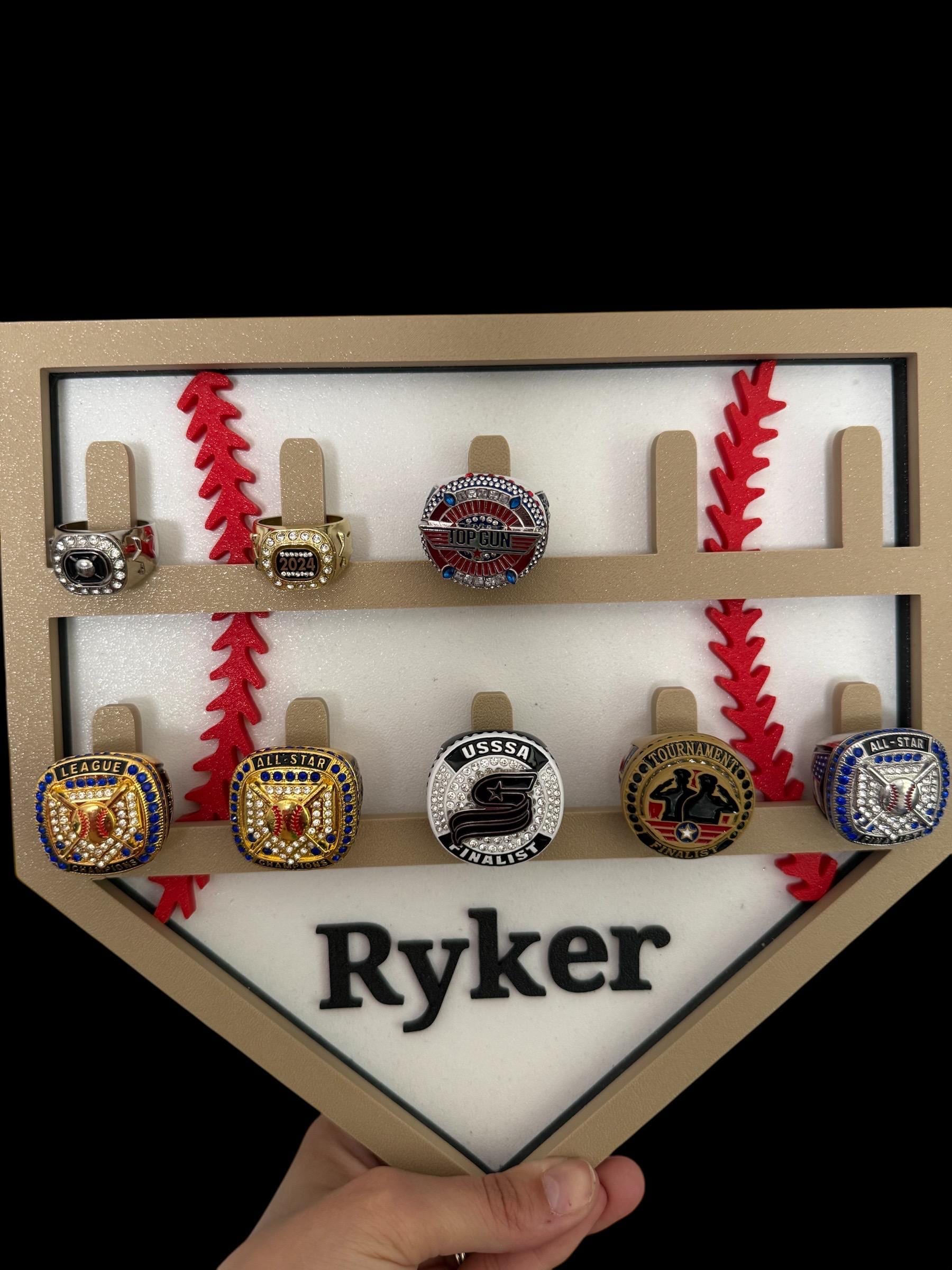 3D Print Baseball Ring Display .STL - Etsy