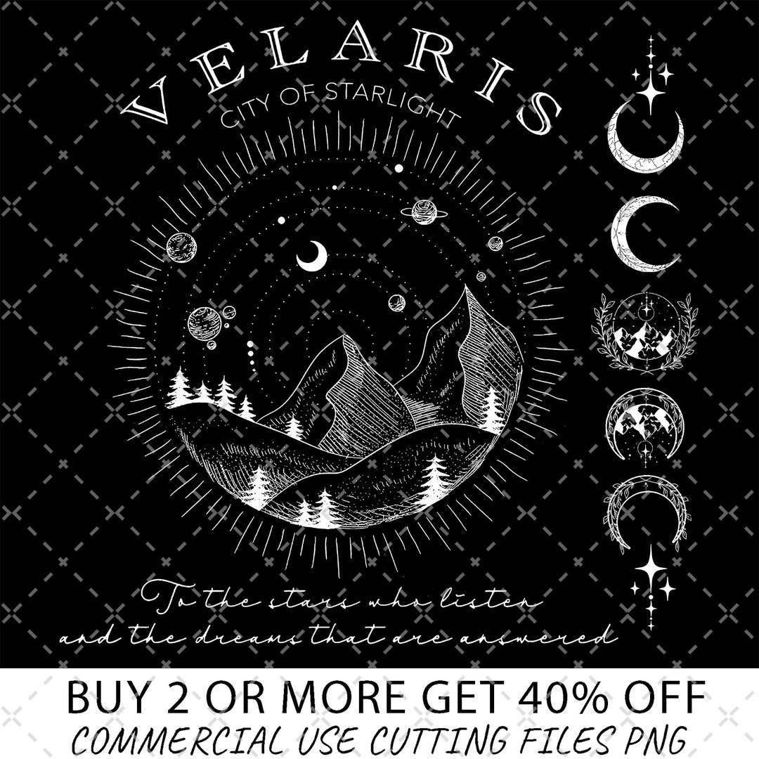 ACOTAR png, velaris city of starlight png, moon png, A Court of Thorns ...