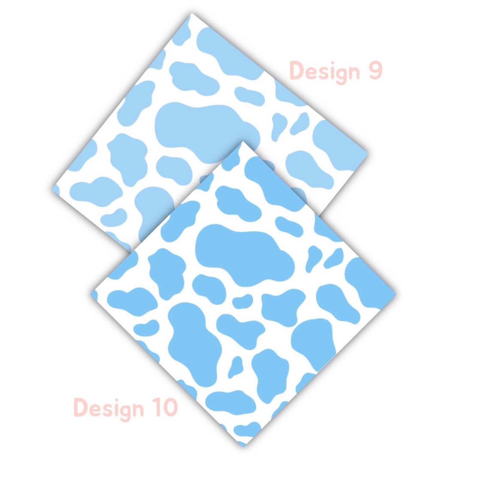 Cow Print Digital Paper Scrapbook Papers Cow Print - Etsy