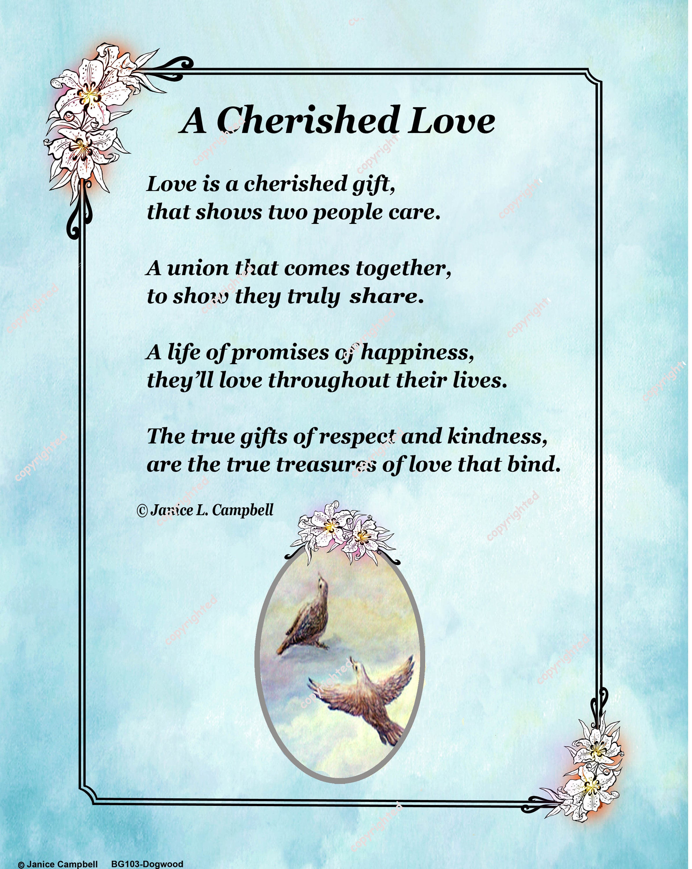 Wedding, Anniversary, Gift, Love, Poem, Print, Sayings, Print ...