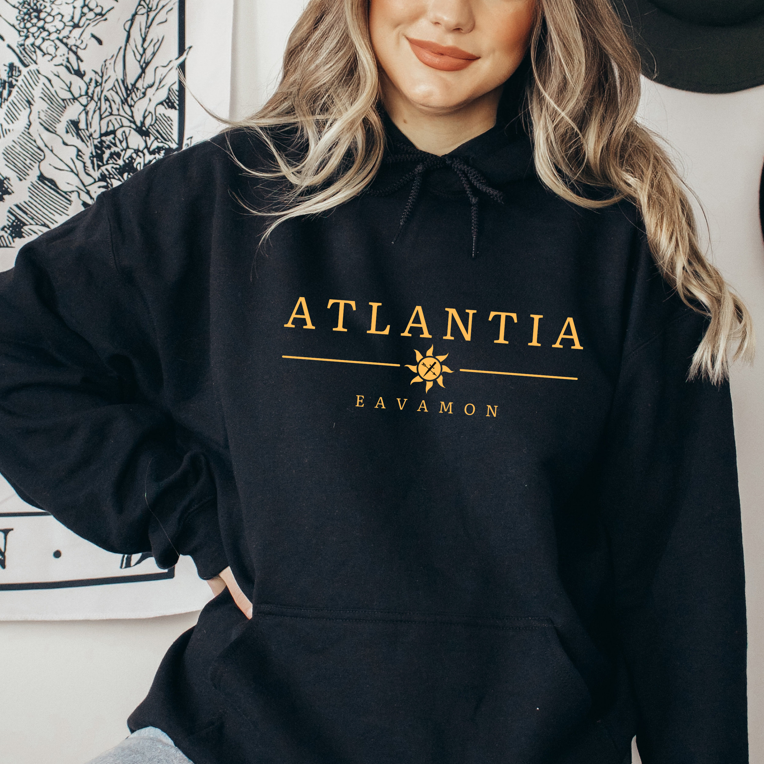 Atlantia Hoodie From Blood and Ash Merch FBAA Merch Booklover | Etsy