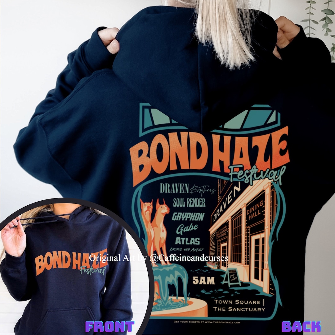 Officially Licensed Bond Haze Festival Hoodie the Bonds That Tie J Bree ...