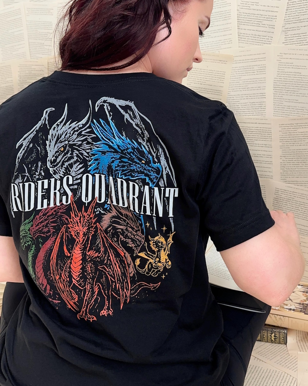 Riders Quadrant Shirt Fourth Wing Merch Officially Licensed Fourth Wing ...