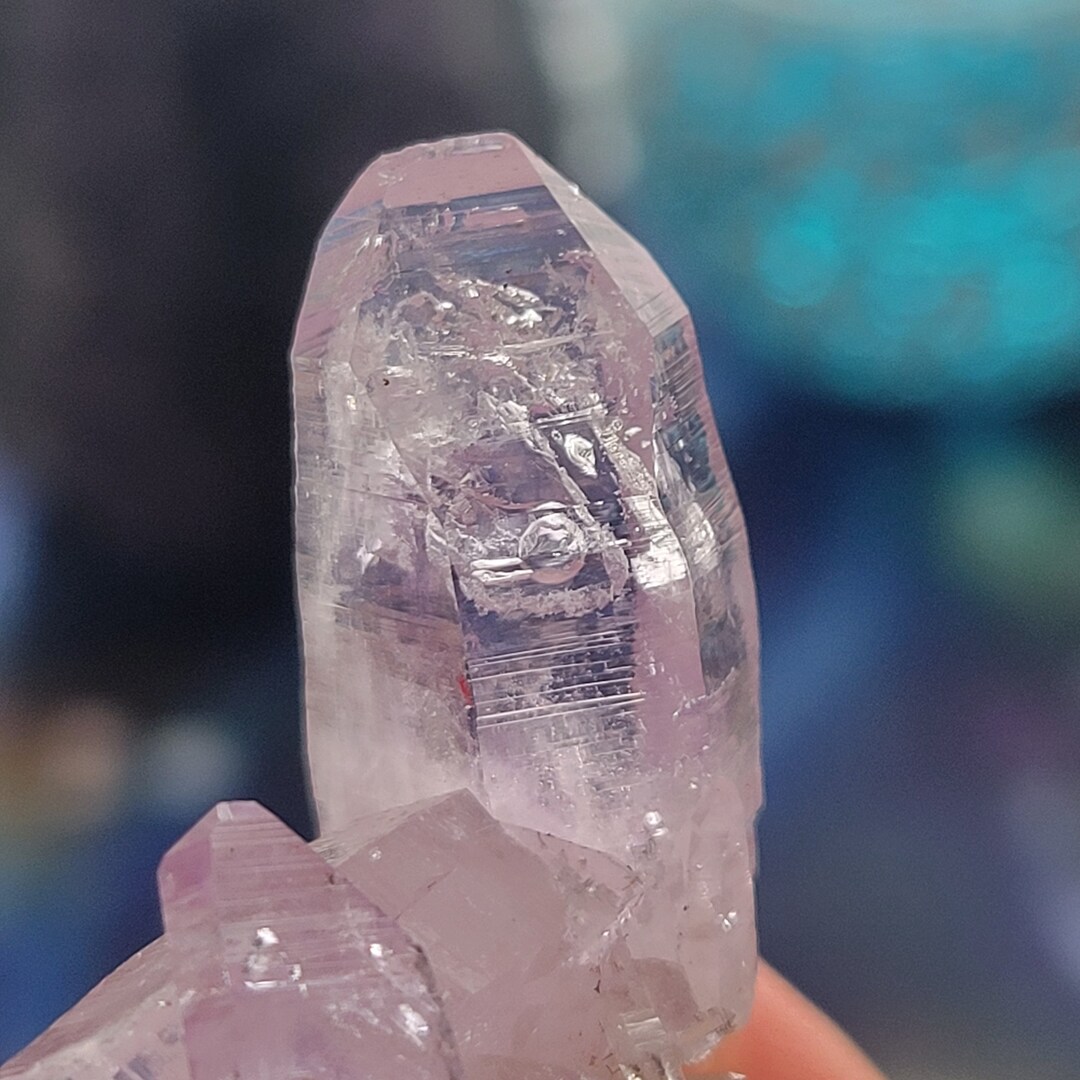 Vera Cruz Amethyst Crystal Cluster With Immobile Enhydro Bubble From ...