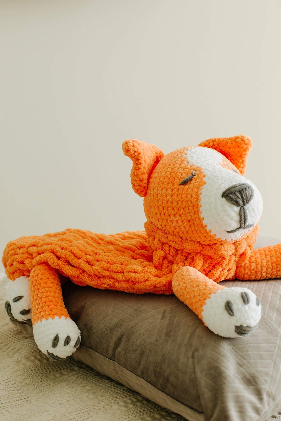 Plush Dog is Pajama Bag, Baby Toy and Also Beautiful Nursery Decor ...
