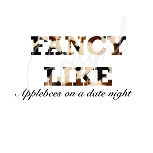 Fancy Like Walker Hayes PNG Digital Download Fancy Like - Etsy