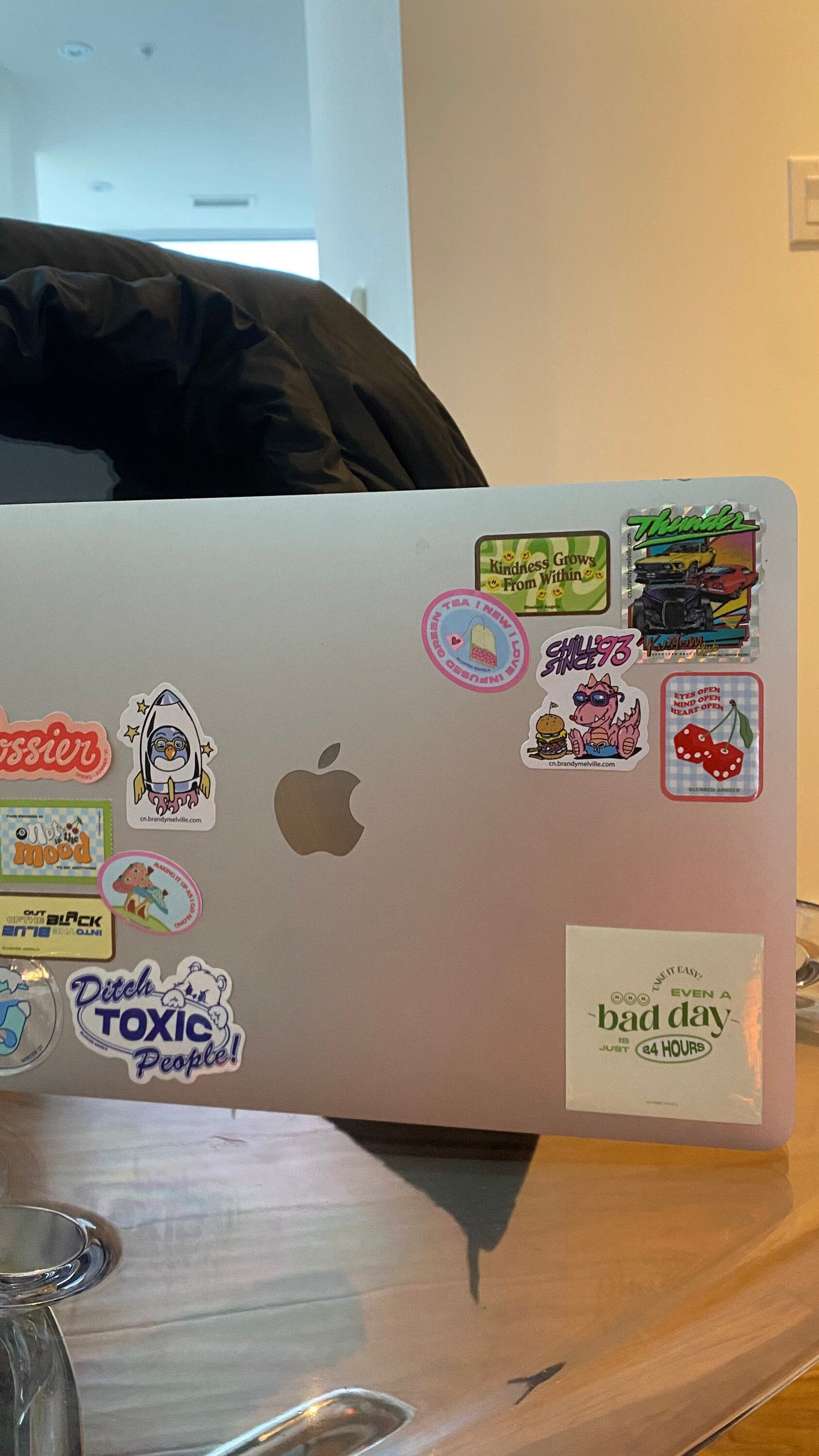 Positive Quote Sage Green Square Sticker Vinyl Sticker | Etsy