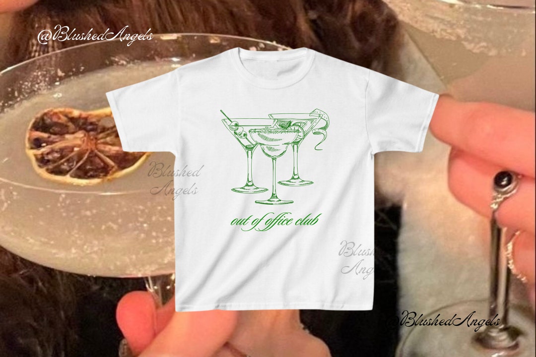 Out of Office Club Cocktail Drinks Unisex Classic Tee | Corporate Girl ...