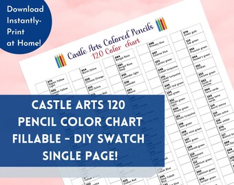 120 Brutfuner Colored Pencils Pre-made Original Swatch - Etsy