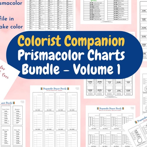 EASY: Learn Your Prismacolor 150 Colored Pencil Set With | Etsy