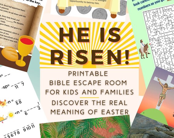 Bible Themed - Printable Escape Room