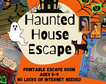 Halloween Logic Puzzle Scavenger Hunt Game for Kids Party - Etsy