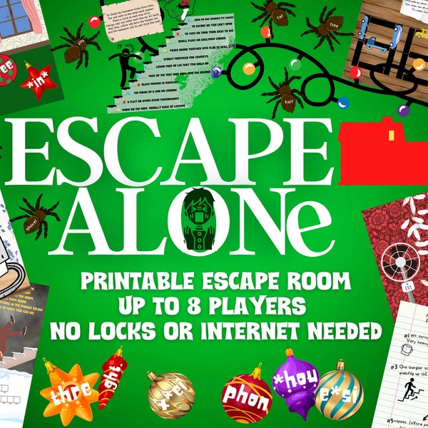 Escape Room Printable - Etsy