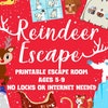 Save Santa Escape Room Game. Christmas Printable Party for Kids and ...
