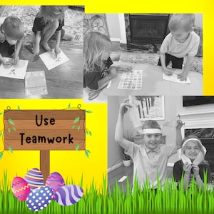 Easter Bunny Rescue Escape Room Game | Printable Party Adventure Game ...