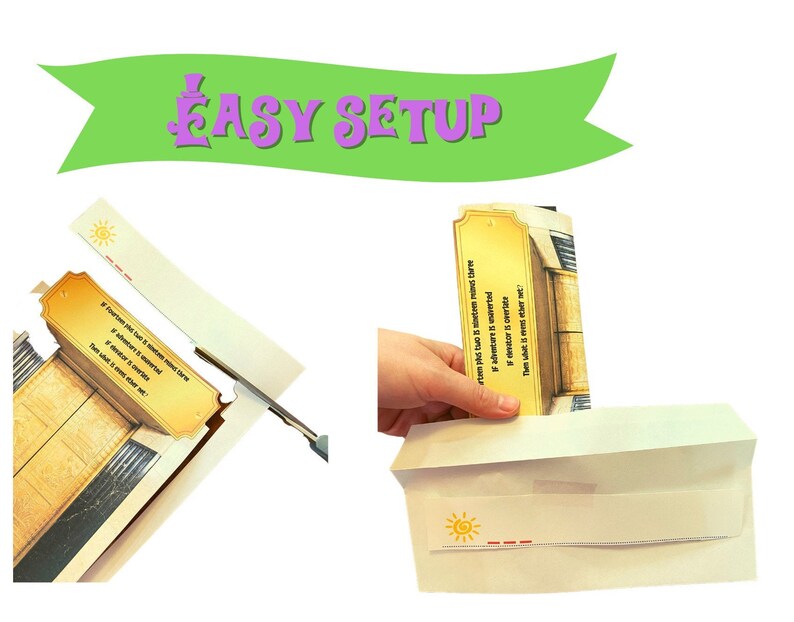 Factory Escape Room Game. Chocolate Candy Adventure Printable Party ...