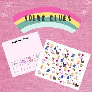 Princess Party Game. Escape Room Adventure Printable Game for Kids and ...