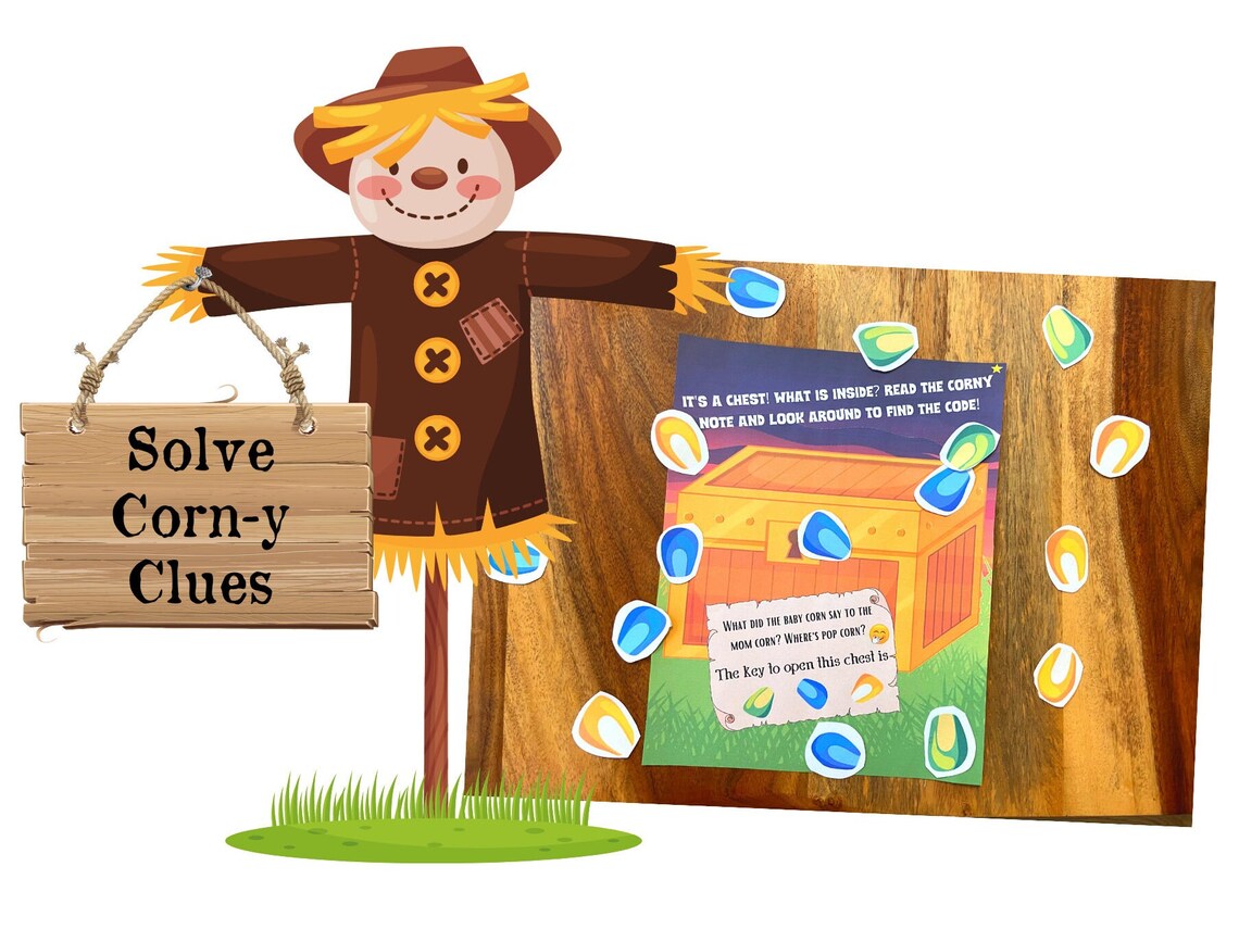 Kids Escape Room | Corn Maze Party Game | Fun Kids Escape Room Kit ...