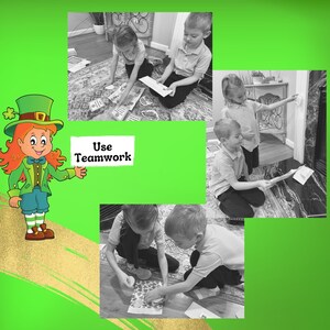St Patrick's Day Leprechaun Kids Escape Room | Printable Adventure Game ...