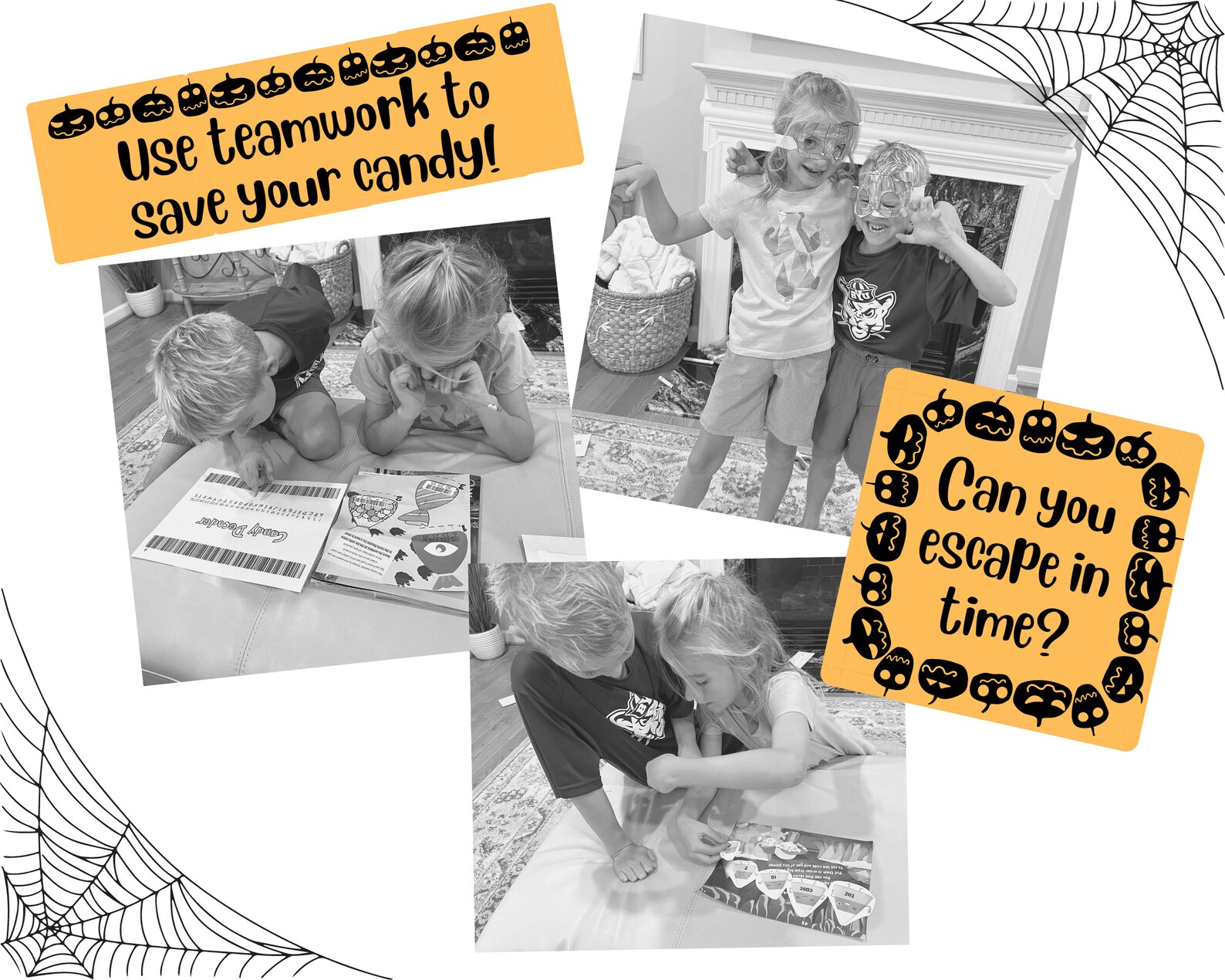 Monster Escape Room Game Printable Logic Puzzles Game for - Etsy