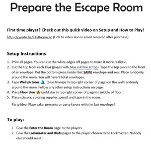 Kids Party Escape Room. Superhero Adventure Printable Party Game for ...