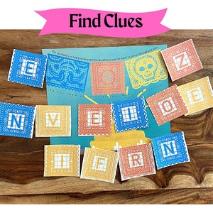 Day of the Dead Printable Escape Room Game | Dia De Los Muertos ...