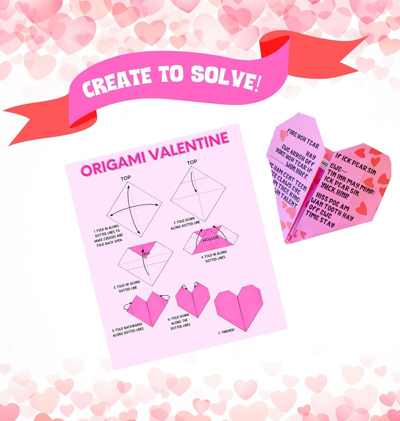 Valentines Escape Room Game. Valentine Adventure Printable Party Game ...