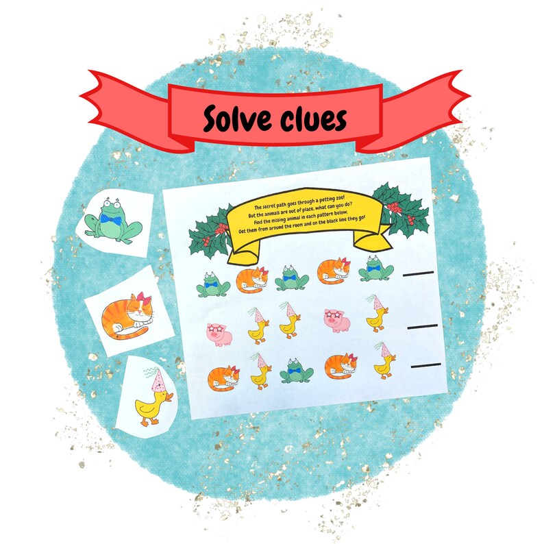 Save the New Year Kids Escape Room Printable Party Game for | Etsy