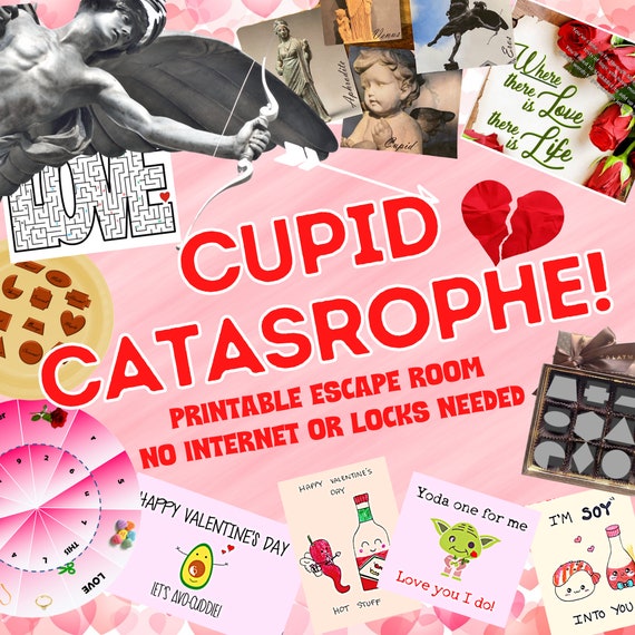 Valentines Escape Room Game. Valentine Adventure Printable - Etsy