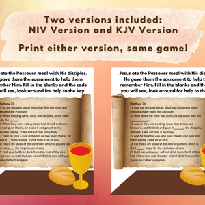 Easter Escape Room Game. Bible Kids and Family Printable Party Game for ...