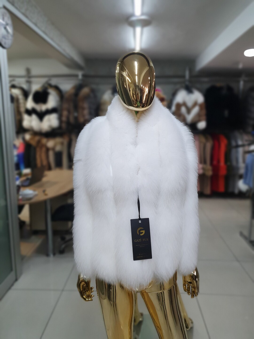 Real Fox Fur Shawls Real Fur Stole Wedding Stole Fox Fur Shrug Wedding ...