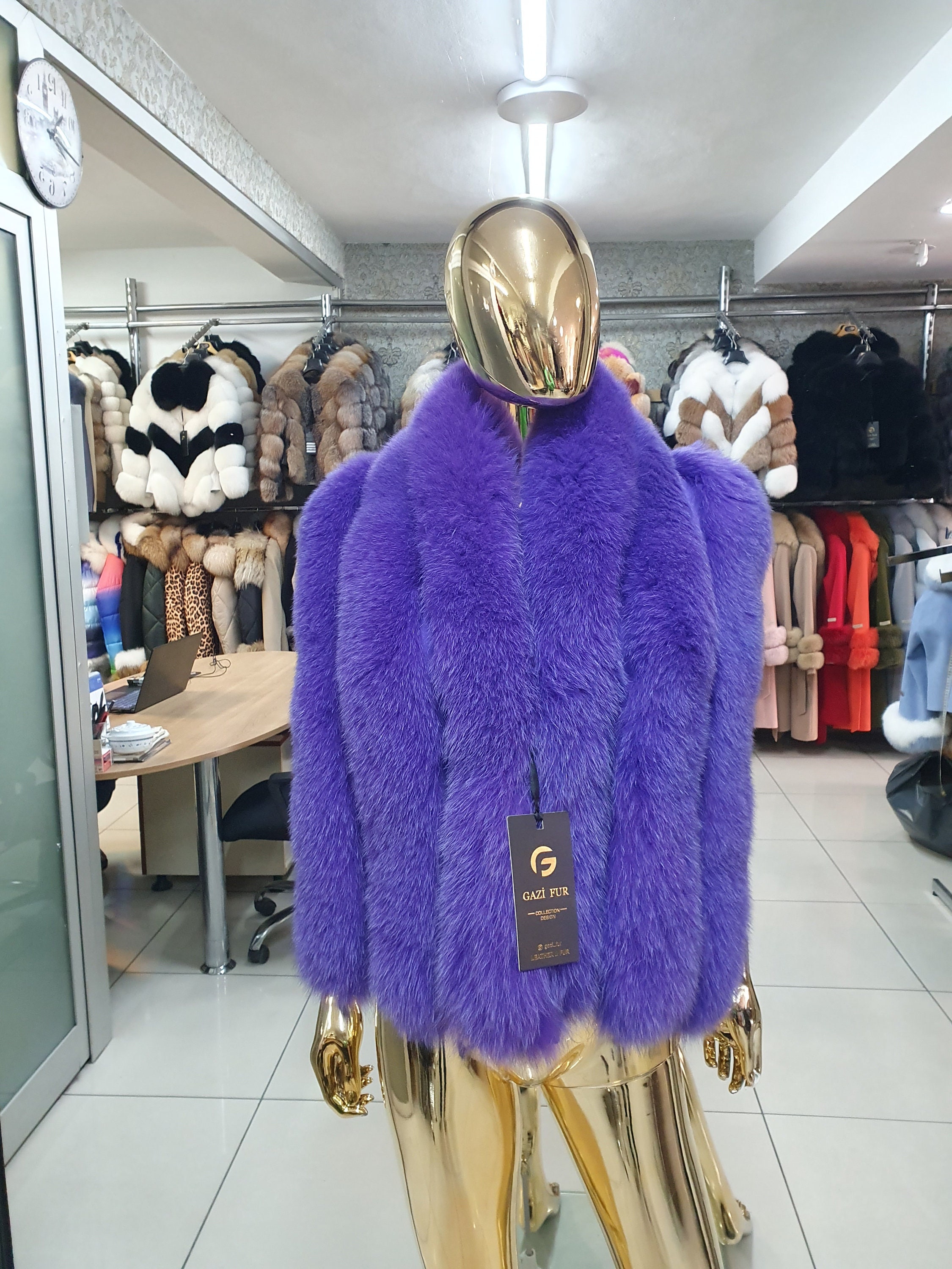 Real Fox Fur Shawls Real Fur Stole Wedding Stole Fox Fur Shrug - Etsy