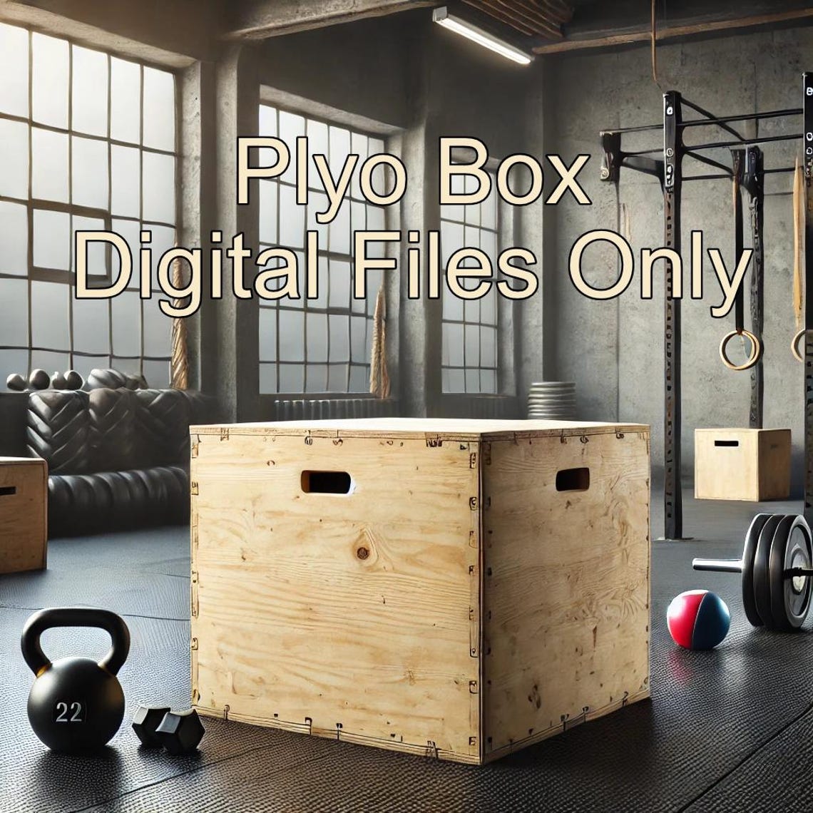 Adjustable Plyometric Box CNC Plans DXF, SVG, and Fusion 360 Files - Etsy
