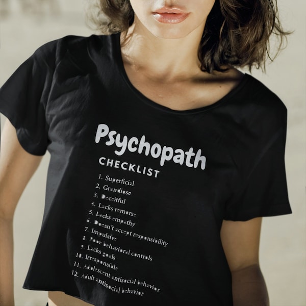Psychopath Shirt - Etsy
