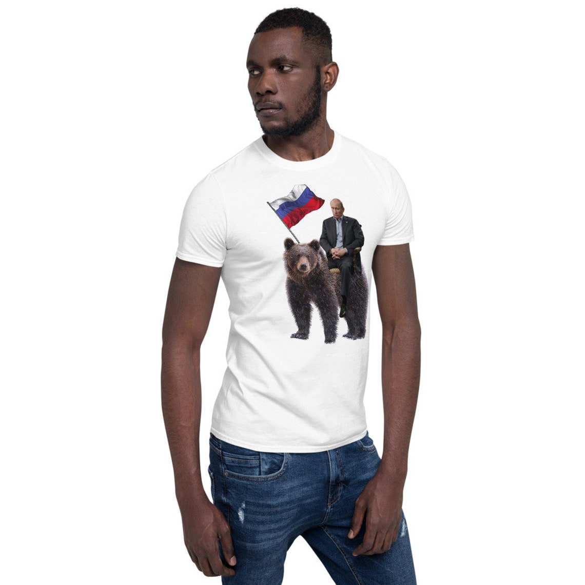 Poutine Russian Bear Short-Sleeve Unisex T-Shirt - Etsy France