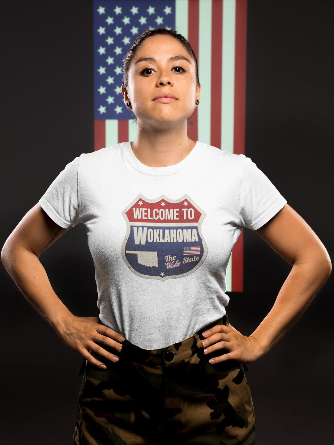 Woklahoma the Woke State Oklahoma Short-sleeve Unisex T-shirt - Etsy