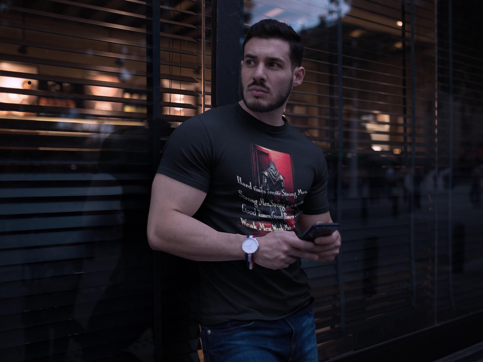 Hard Times Create Strong Men Strong Men Create Good Times Good Times ...