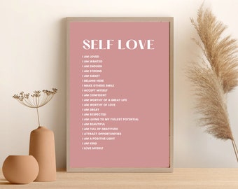 Self Love Print - Etsy