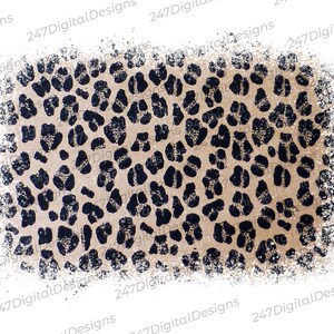 Distressed Leopard Sublimation Design Background Backsplash PNG, Splash ...