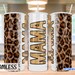 Cheetah Print Tumbler Wrap, Seamless Leopard Tumbler Png, 20oz Skinny ...
